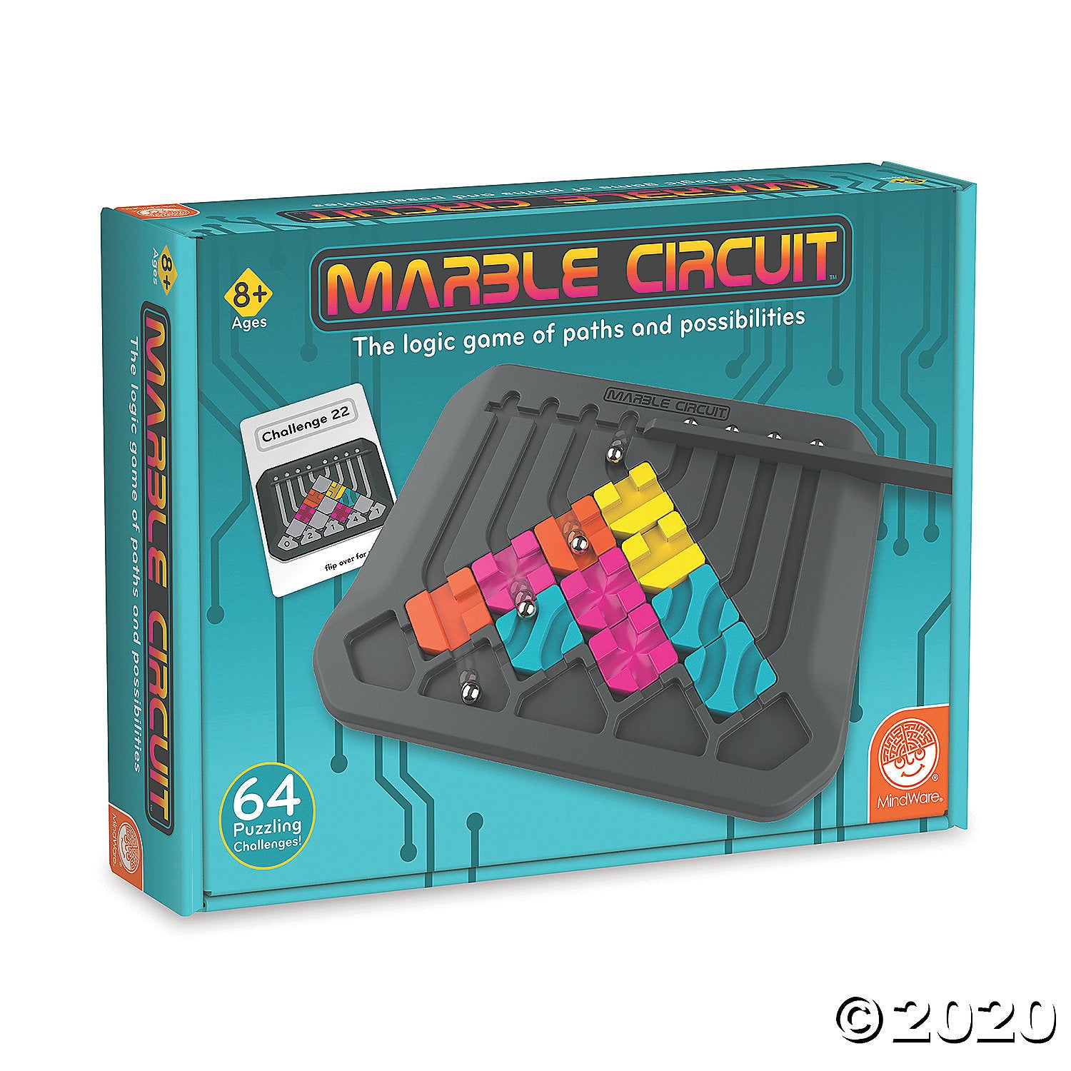 Marble Circuit | The Logic Game of Paths & Possibilities 64 Puzzles ...